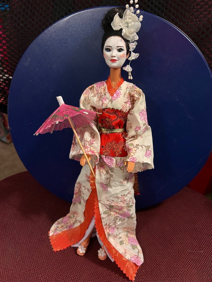 Maiko Geisha barbie doll OOAK Handmade Collector By Artist Japan Art ...