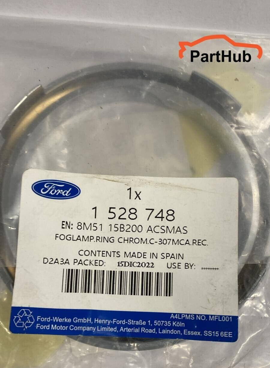 Genuine Ford Fiesta Mk7 & Focus Mk3 Front Fog Light Chrome Bezel ...