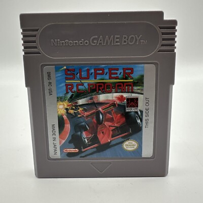 Super R.C. Pro-Am (Nintendo Game Boy, 1991) Authentic Tested ...