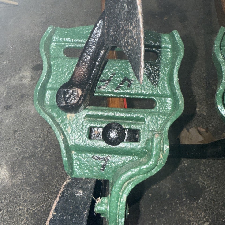 Vintage Planet Jr. Double Wheel Cultivator Wheel Hoe & Handles Great ...