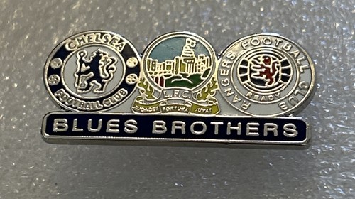 Rare & Collectable Chelsea Linfield Glasgow Rangers Supporter Enamel ...