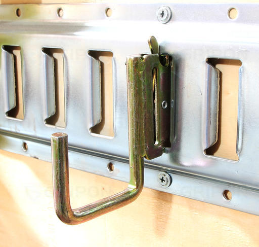 GRIPON (Pack of 4) E-Track Steel J Hook Tie Down with Spring Fitting ...