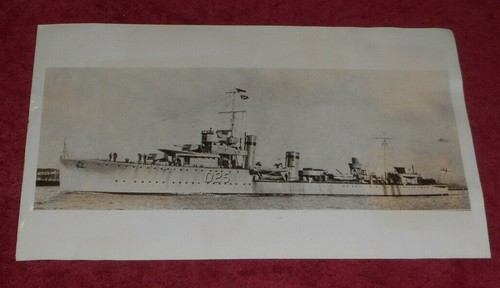 1936 Press Photo British W-Class Destroyer HMS Warwick D25 | eBay