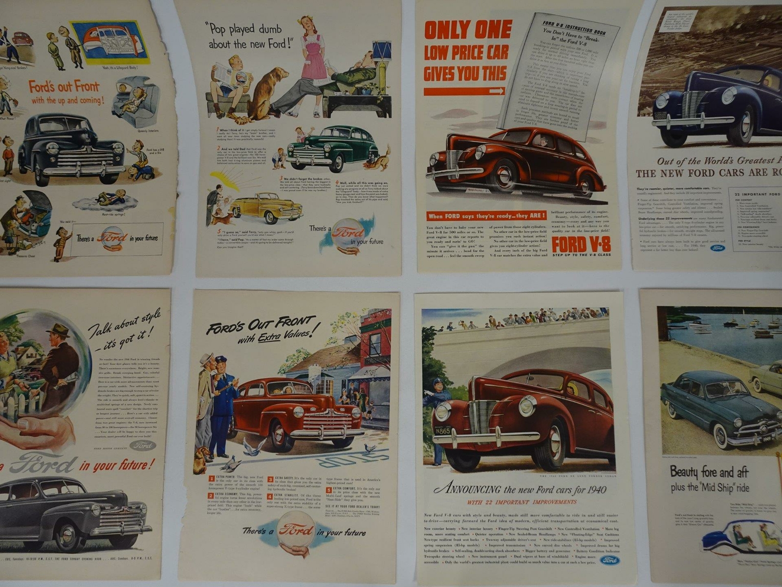 1920s Ford Ads
