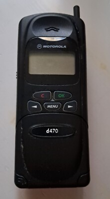 MOTOROLA D470 GSM 1997 ORIGINALE vintage con sportellino perfetto | eBay.de