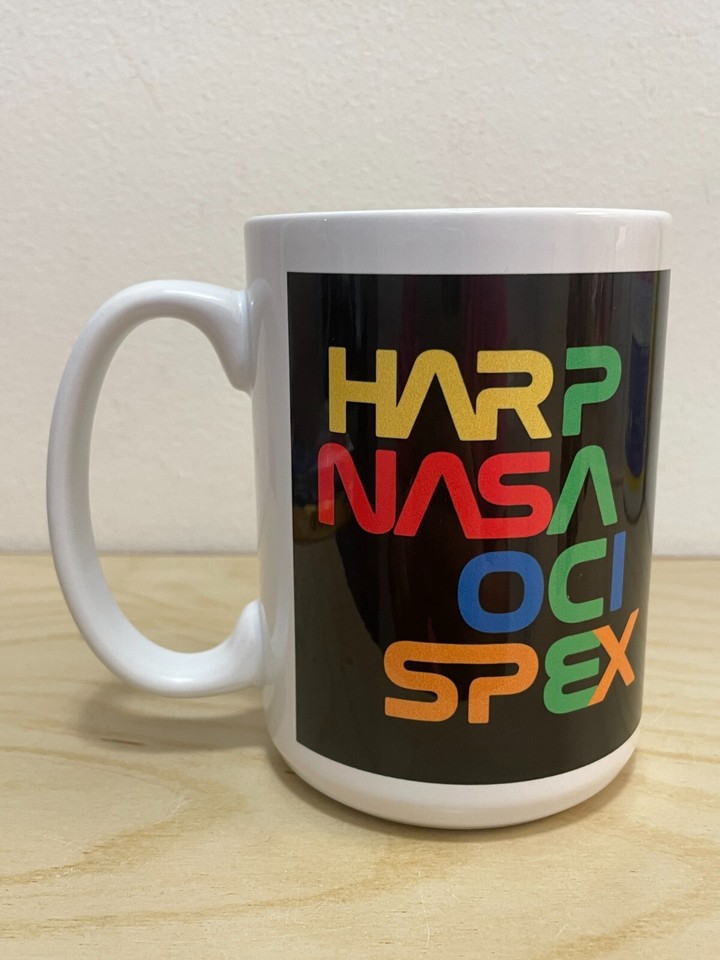 General Dynamics NASA Harp OCI SPEX PACE Mug Good Condition Missions ...