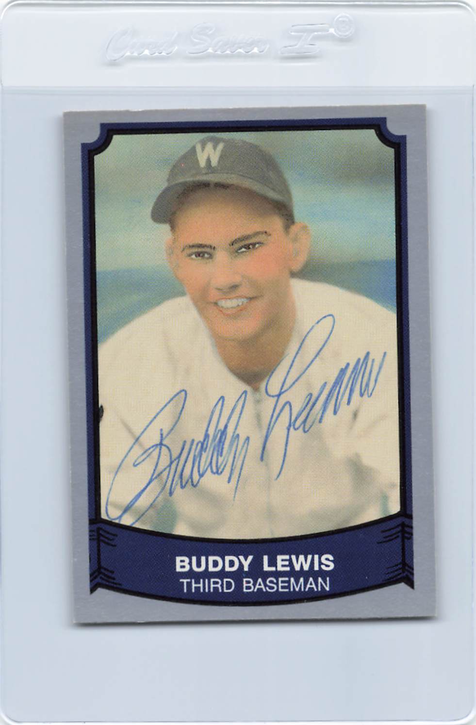 1989 Pacific #119 Buddy Lewis Senators Signed Auto *J9653 | eBay