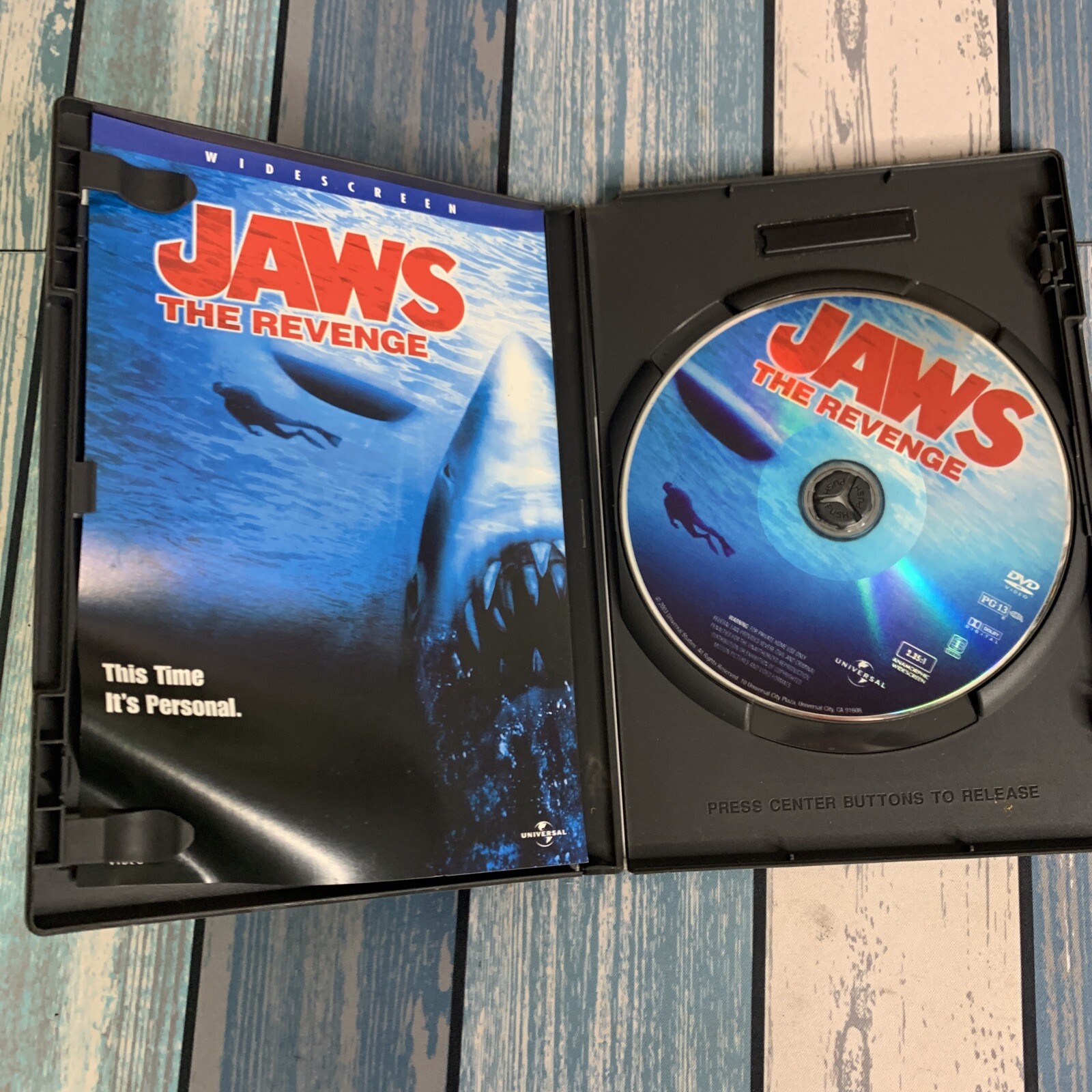 Jaws: The Revenge (DVD, 1987) - CIB - Very Good Disc! 25192347726| eBay