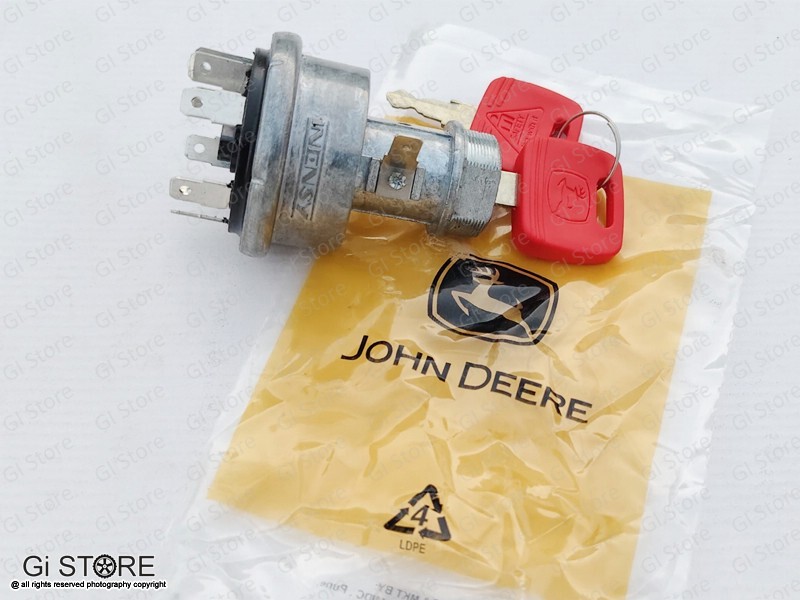 RE264579+RE183935 ROTARY IGNITION SWITCH WITh KEYS FITS JOHN DEERE ...