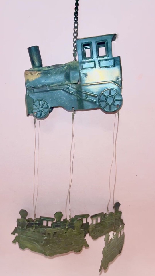 Copper Train Wind Chime - 11" c. 1948-1955 | eBay