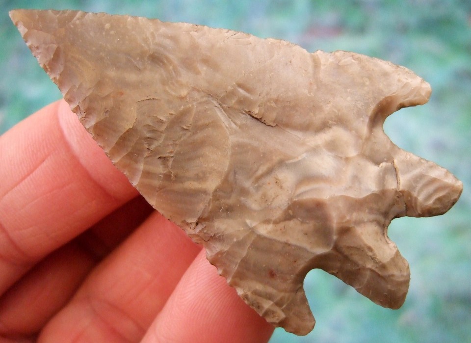 Super Fine Colorful G10 Texas Edwards Flint Pedernales Point wt COA ...