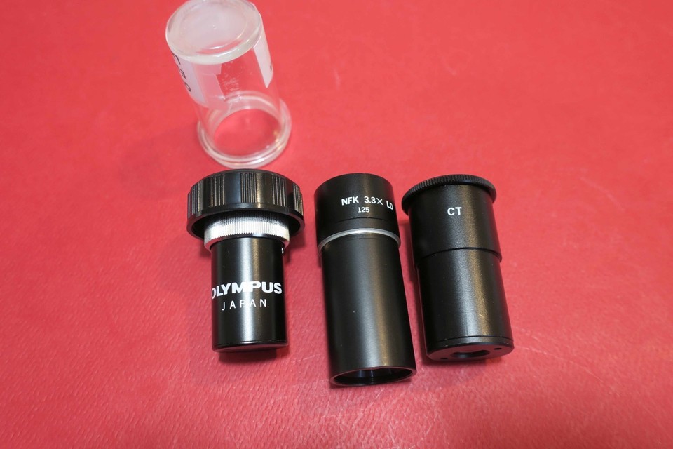 Olympus Microscope NFK3.3, Lamp centering tool and CT phase Centering ...