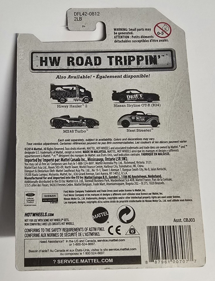 Hot Wheels HW Road Trippin MT Fuji Touge Road Nissan Skyline GT-R R34 ...