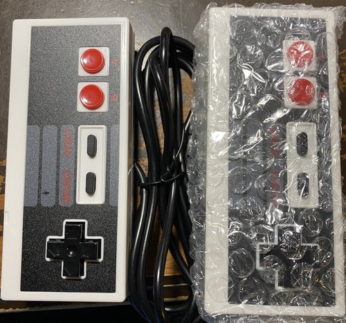 NES Controllers for 8-bit NES Entertainment System Console (2 Pack ...