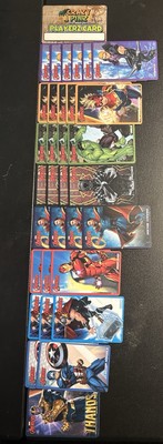 Marvel Avengers Arcade Coin Pusher 9 Collectable Card set with THANOS ...