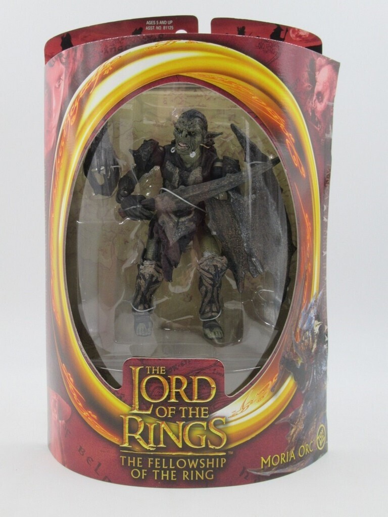 2002 ToyBiz Lord of the Rings Fellowship of the Ring ~ Moria Orc action ...