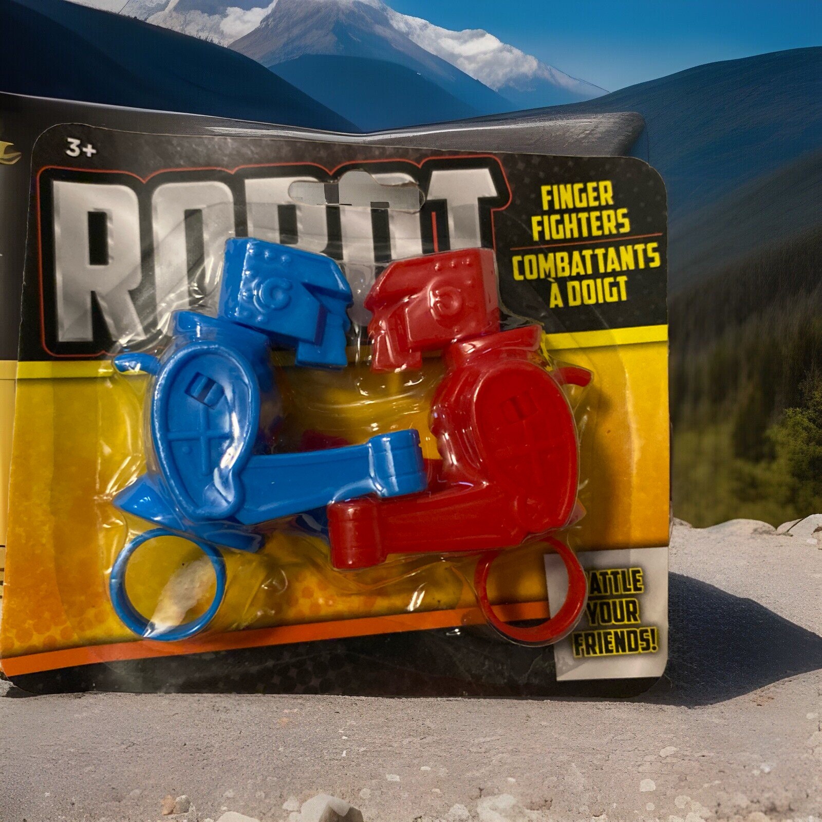 Finger Fighters Rock 'em Sock 'em Robot-like toy, thumb-wrestling. | eBay