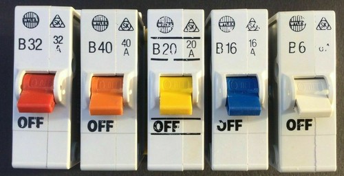 Wylex Plug In MCB Fuse Replacement B6 B10 B16 B20 B32 B40 | eBay