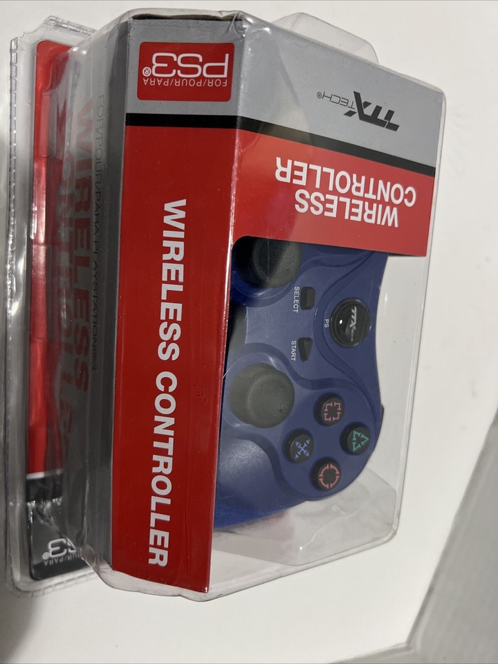 TTX Tech PS3 Wireless Controller NEW (Blue) | eBay