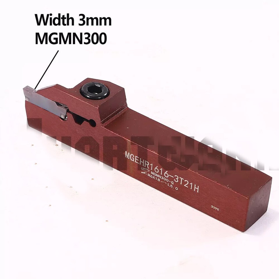Lathe Grooving Tool Parting Grooving Cut-Off MGMN300-M Carbide Inserts ...