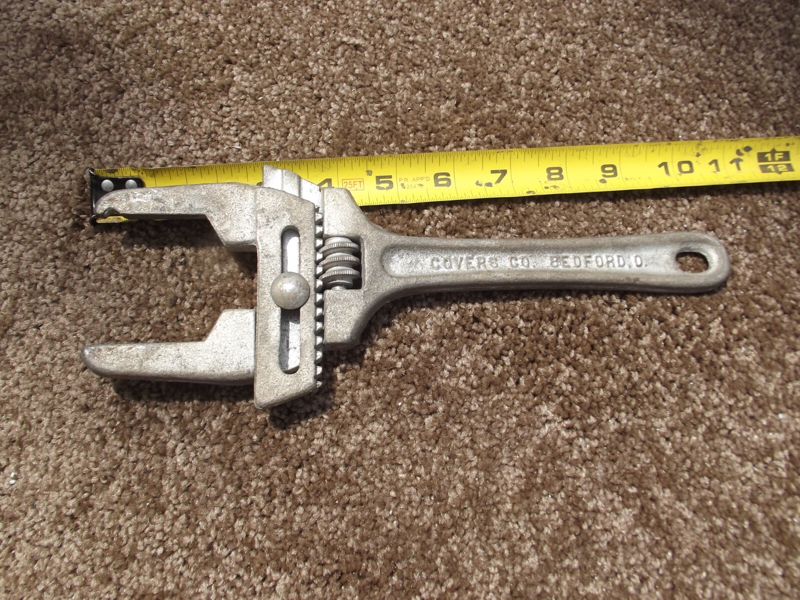 Vintage Covers Co. Ace Slip Lock Adjustable 1 inch to 3 inch Plumbers ...