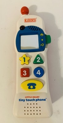Vintage VTech Little Smart Tiny Touch Phone Baby Toy Works | eBay
