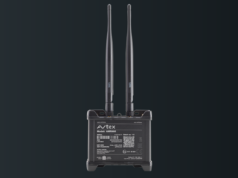 Avtex 3G/4G/5G AMR994X Mobile Internet WIFI Solution for Caravans ...