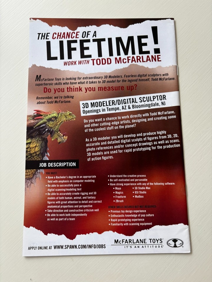 Spawn # 171 NM- 1st Print Image Comic Book Todd McFarlane 3 J279 | eBay