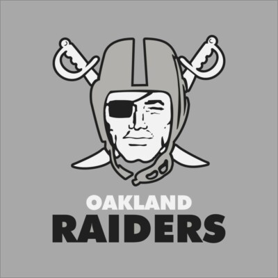 Oakland Raiders #5 NFL Team Pro Sports Vinyl Sticker Decal Car Window ...