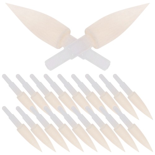 20 Pcs Sponge Pen Tip Brush Fillable Paint Pens for Touch up Quill | eBay