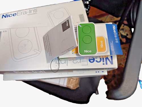 10 Replacement remotes For Nice Apollo Inti 2-Channel Mini Transmitter ...