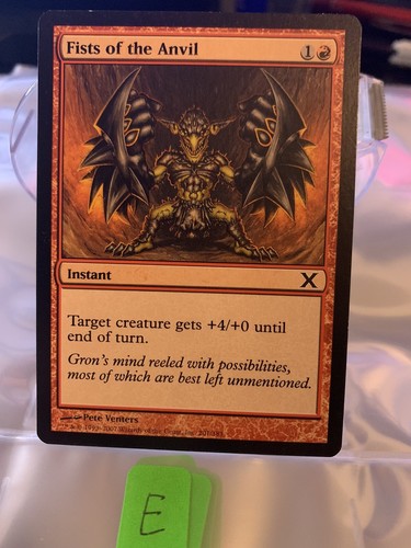 Fists Of The Anvil Tenth Edition #201 Magic The Gathering 2007 MTG Single | eBay