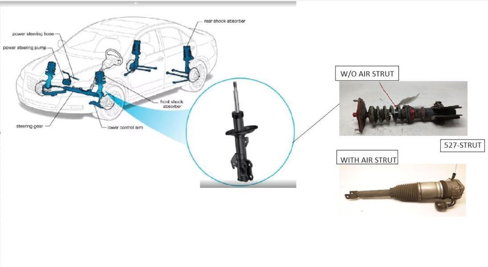 2016-2022 Dodge Durango Passenger Right Front Strut 68299144AE OEM. | eBay