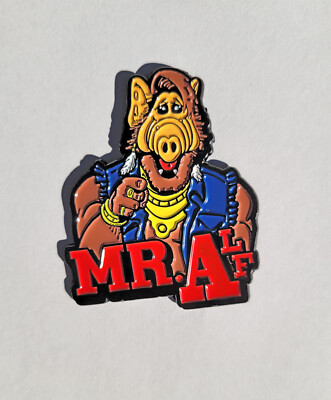 Mr T ALF Enamel Pin backpack hat lapel flair collectable A-Team 80s ...