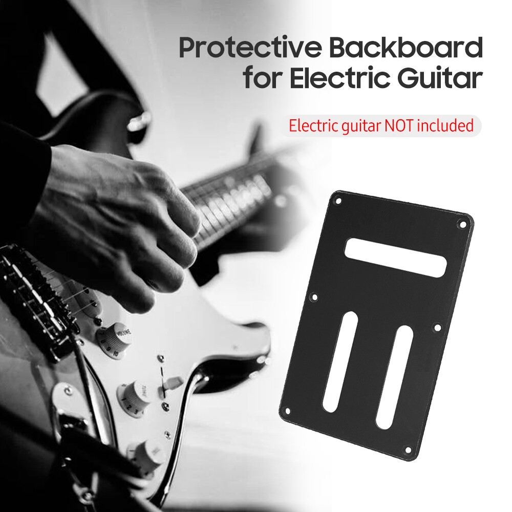 6 Holes 3 Slots Electric Guitar Back Plate Tremolo Spring Cavity ...