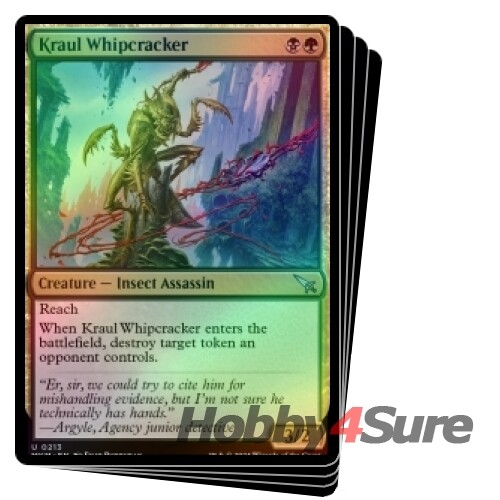 Foil Kraul Whipcracker X4 M/NM Magic: The Gathering MTG Murders At ...
