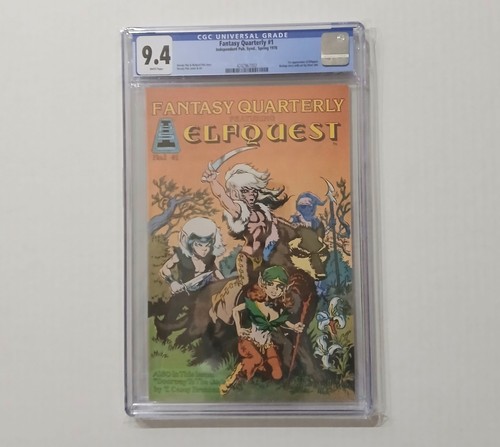 Fantasy Quarterly Elfquest #1 CGC 9.4 1978 1st Ever Elf Quest Wendi ...