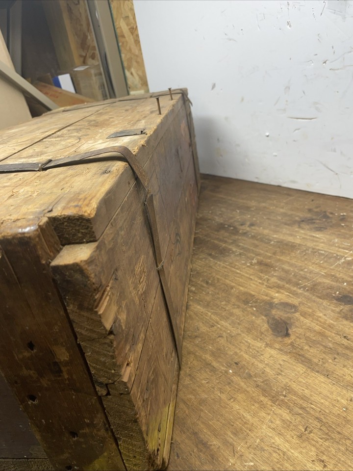 Original Harley Davidson 45 Front Cylinder Empty Wooden Shipping Crate ...