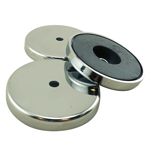 Ceramic round Base Magnet Pack - Heavy-Duty Strong Magnets - 65 Lb Pull ...