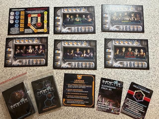 Darkrock Ventures COMPLETE OPEN BOX board game with extras, by Gamelyn ...