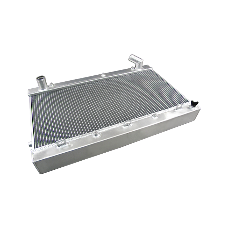 CXRacing Aluminum Cooler Radiator For RX7 FD Custom V-Mount Application ...