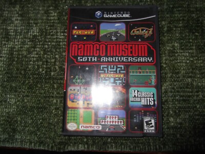 Namco Museum: 50th Anniversary (Nintendo GameCube, 2005) complete works ...
