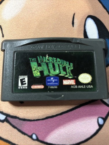The Incredible Hulk (Nintendo GameBoy Advance GBA, 2003) Cartridge Only ...