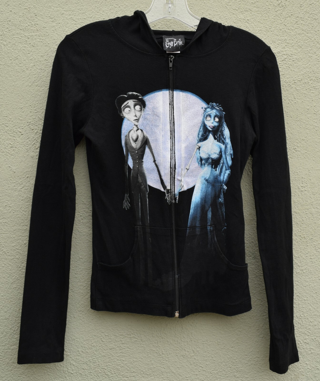 Tim Burton's Corpse Bride Jacket Zip-Up Hoodie Woman'… - Gem