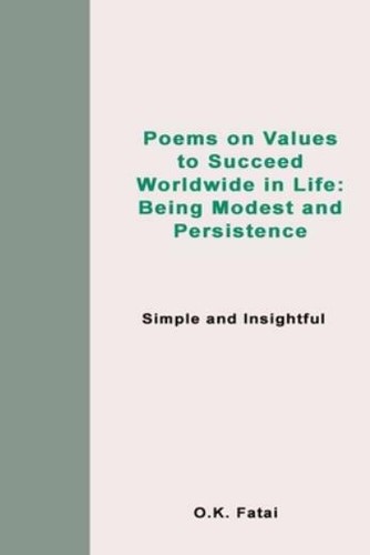 Poems on Values to Succeed Worldwide in Life : Being Modest and ...