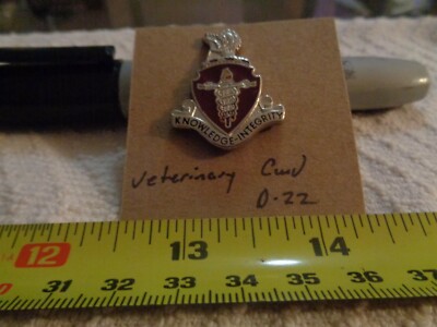 Veterinary Command D-22 Unit Crest, DI, DUI (DRAW#F1) | eBay