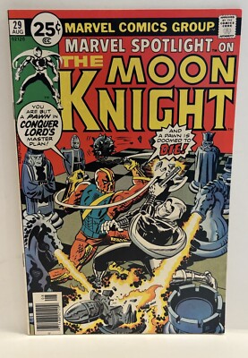 1976 Vintage Marvel Comic Book: Marvel Spotlight On The Moon Knight #29 ...