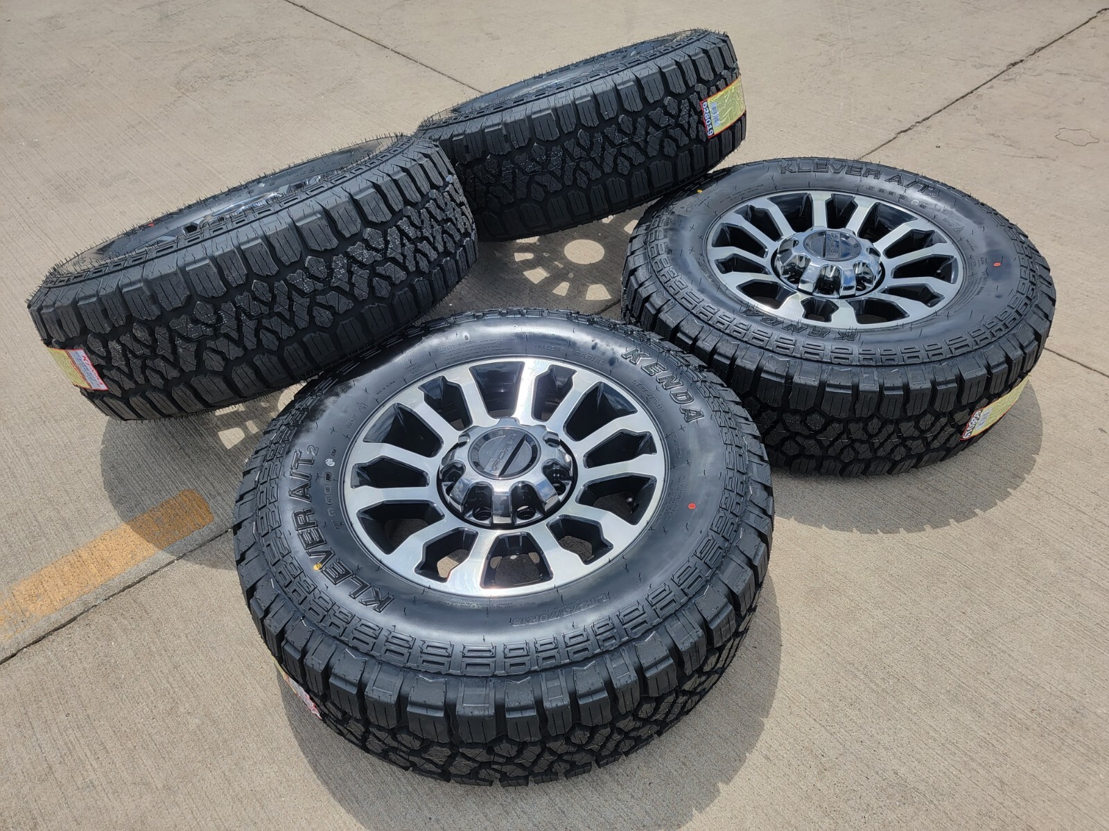 2020 Ford F250 F350 SRW Machined 18" Factory OEM Wheels Rims Set Lc3c ...