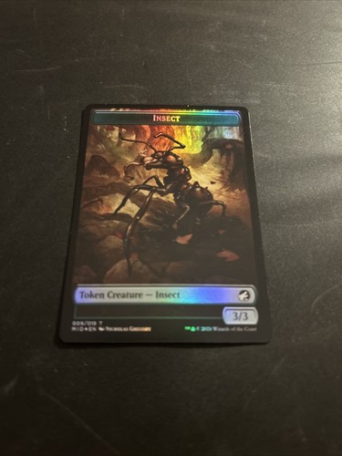 Human Token / Insect Tokenfoil MTG Innistrad: Midnight Hunt 009 New ...