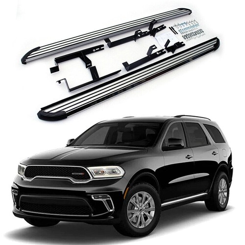 2PCS Side Steps Running Boards Fits For Dodge Durango 2018-2023 Nerf ...